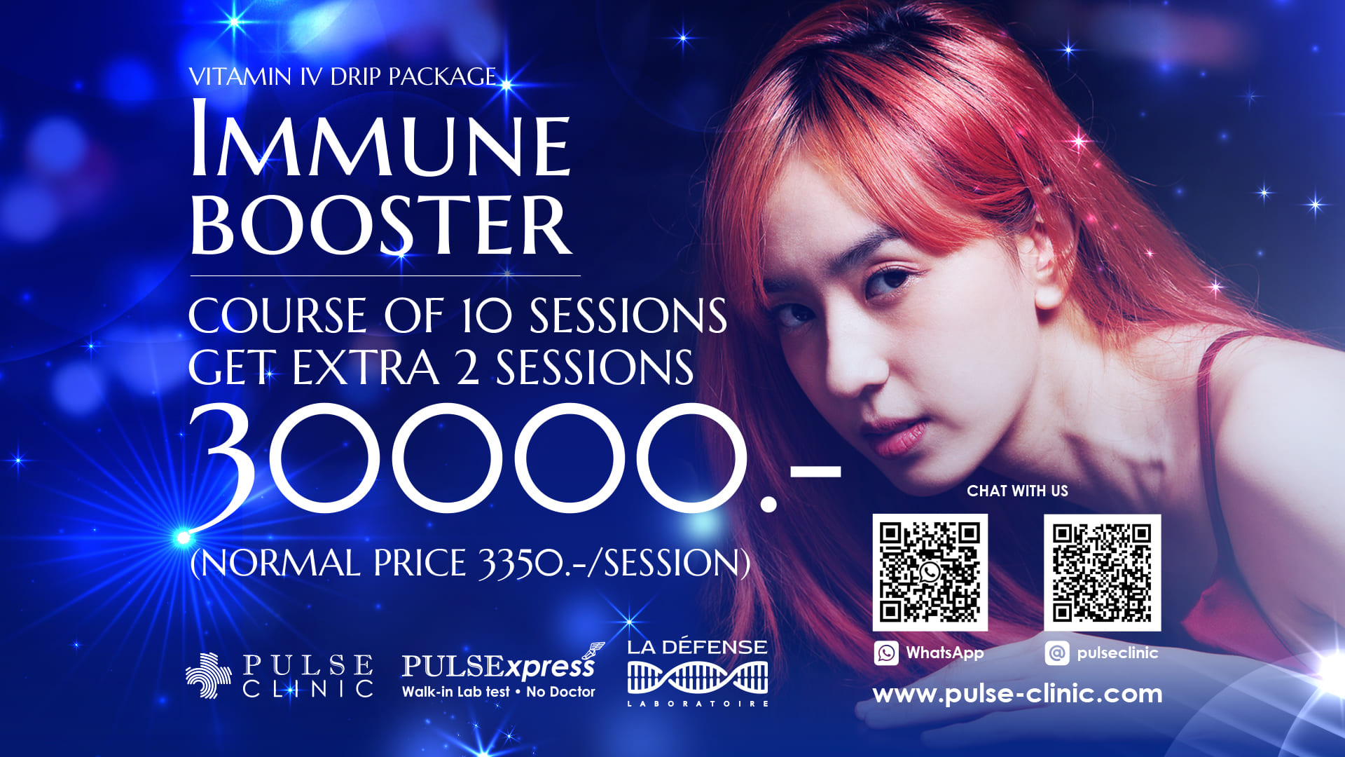 Immune Booster Iv Drip Voucher Pulse Clinic Asias Leading Sexual